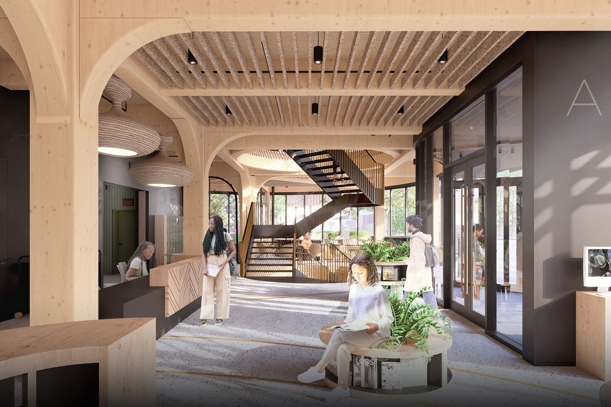 New Lots Branch Library – marble fairbanks